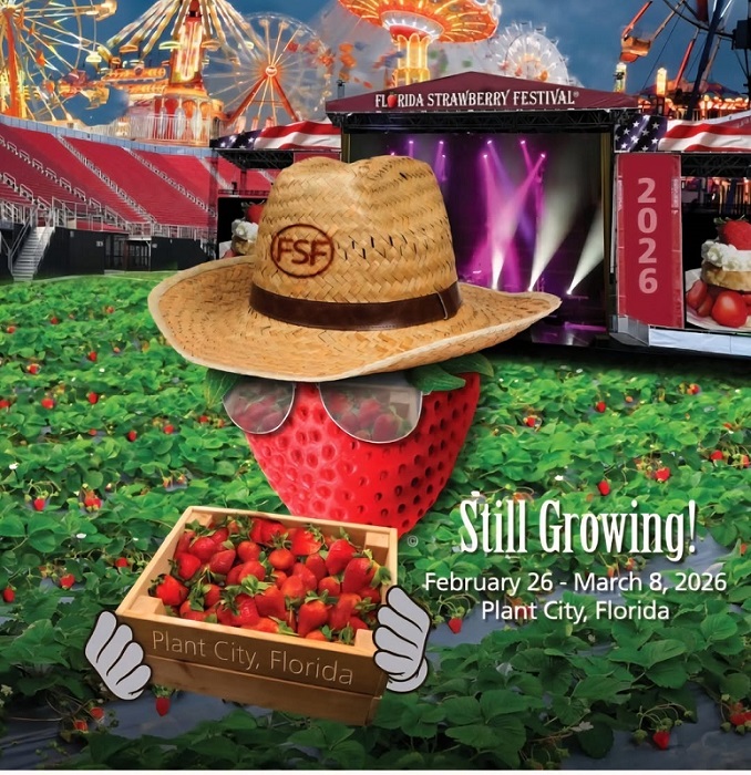 Florida Strawberry Festival Announces 2026 Theme “Still Growing” and ...
