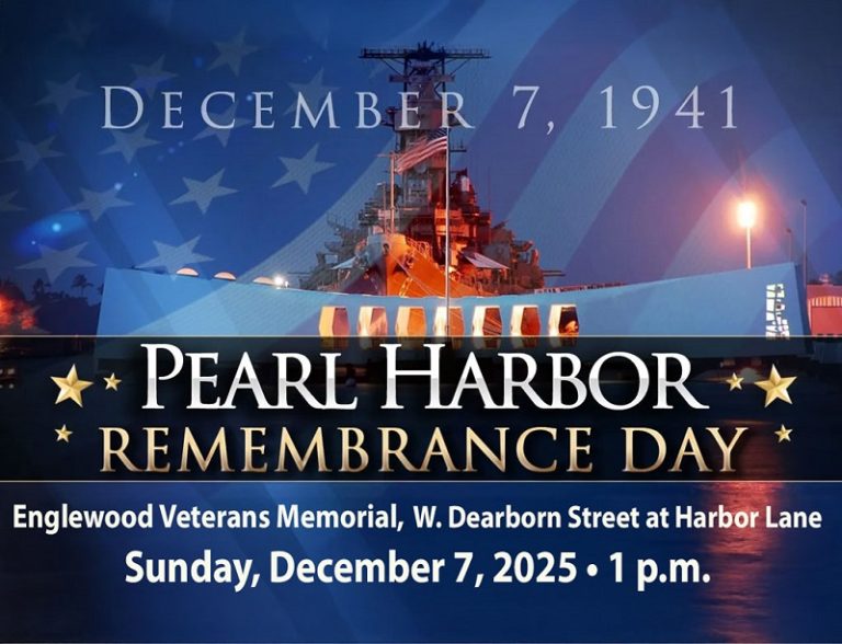 Pearl Harbor Ceremony in Englewood to Mark Eighty-Fourth Anniversary - Englewood Review